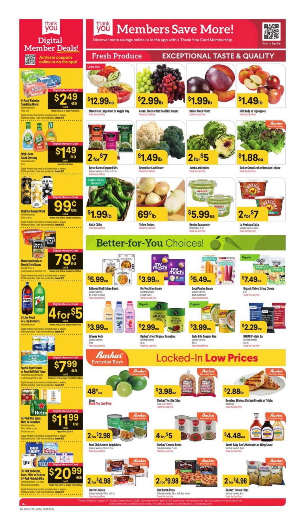 Bashas Weekly Ad Aug 27 – Sep 02, 2025 (Labor Day Sale Included)