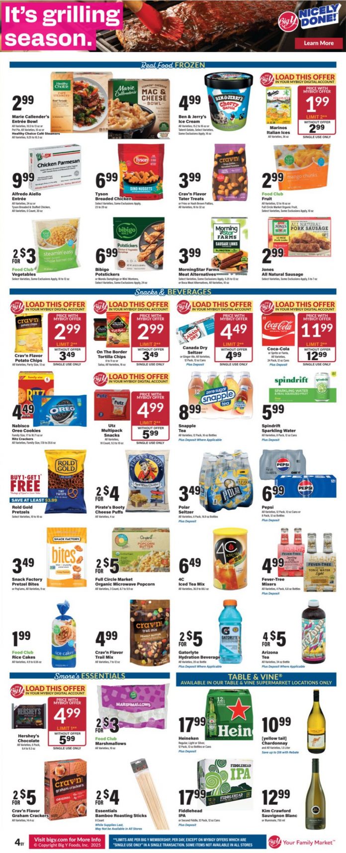 Big Y Weekly Ad Aug 07 – Aug 13, 2025
