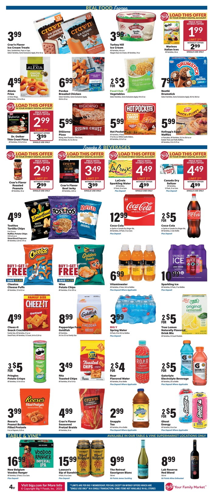 Big Y Weekly Ad Aug 21 – Aug 27, 2025