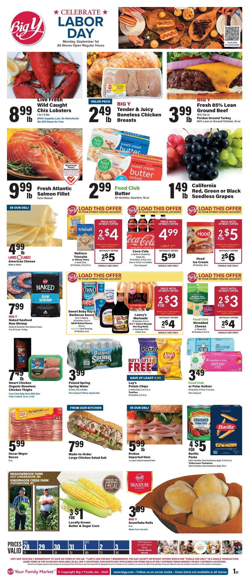 Big Y Weekly Ad Aug 28 – Sep 03, 2025 ( Labor Day Sale Included)