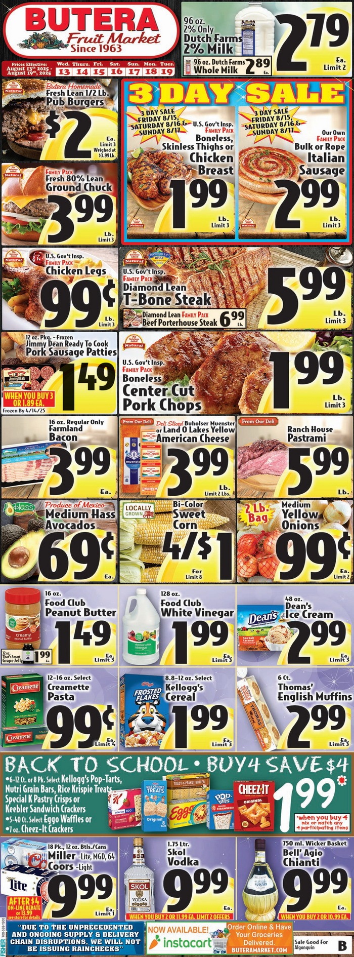 Butera Weekly Ad Aug 13 – Aug 19, 2025