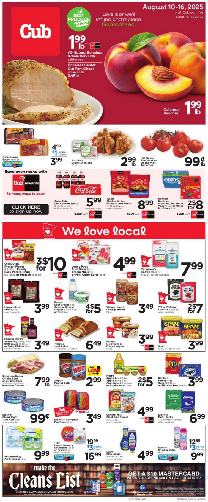 Cub Foods Weekly Ad Aug 10 – Aug 17, 2025