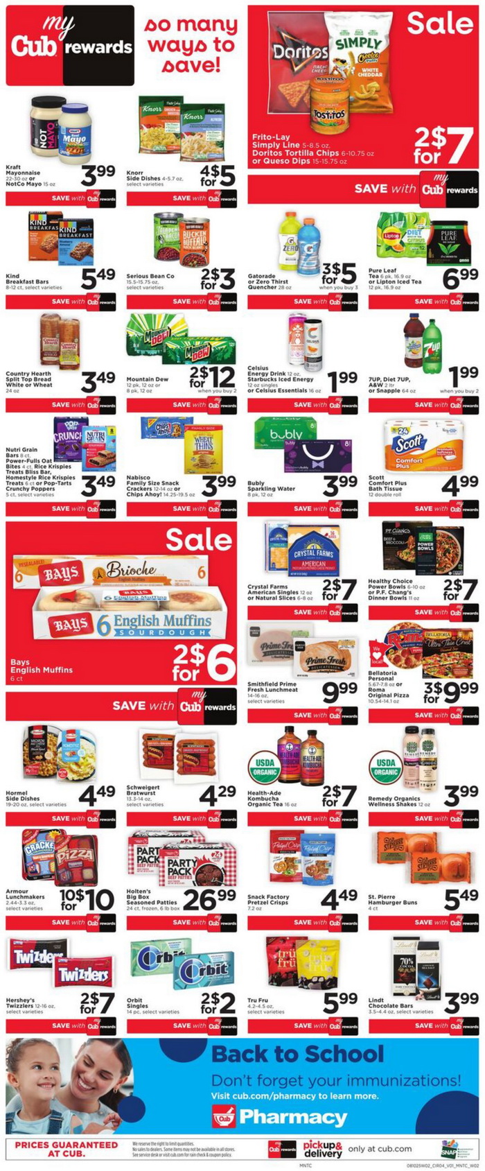 Cub Foods Weekly Ad Aug 10 – Aug 17, 2025