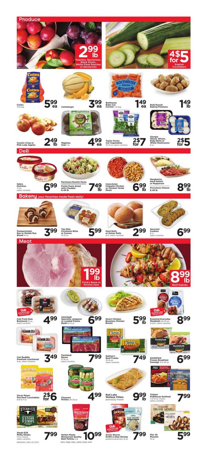 Cub Foods Weekly Ad Aug 03 – Aug 09, 2025