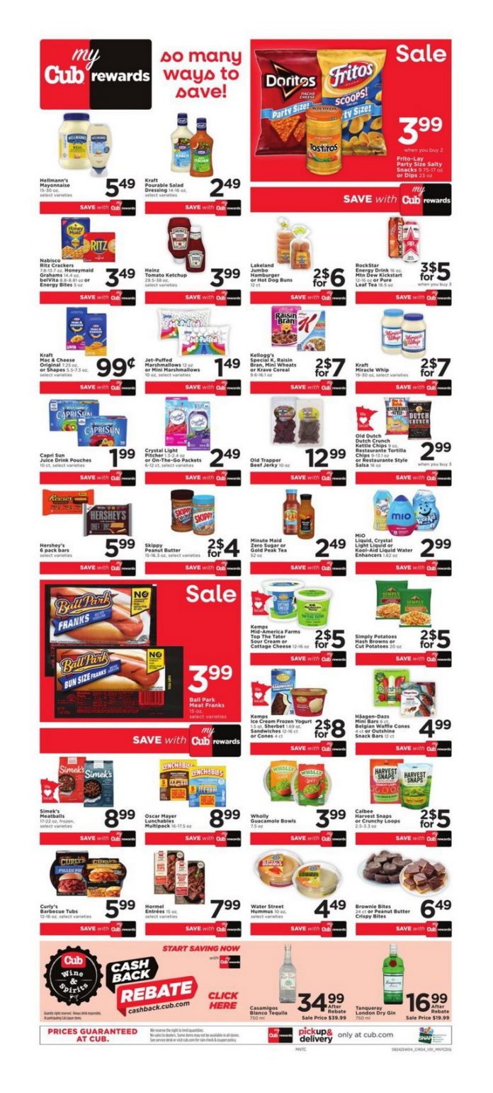 Cub Foods Weekly Ad Aug 24 – Aug 30, 2025