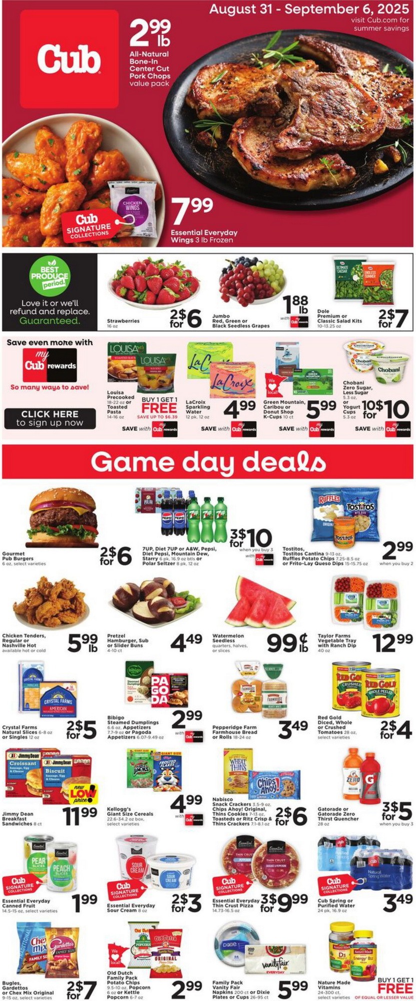 Cub Foods Weekly Ad Aug 31 – Sep 06, 2025