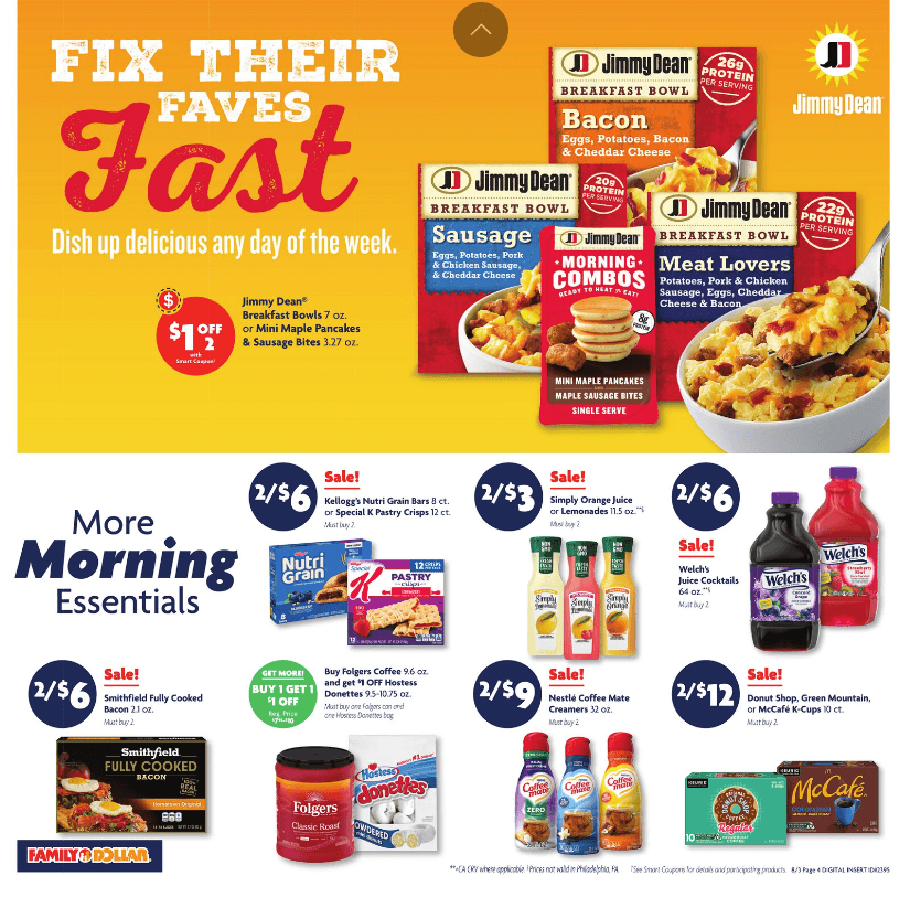 Family Dollar Weekly Ad Aug 03 – Aug 09, 2025
