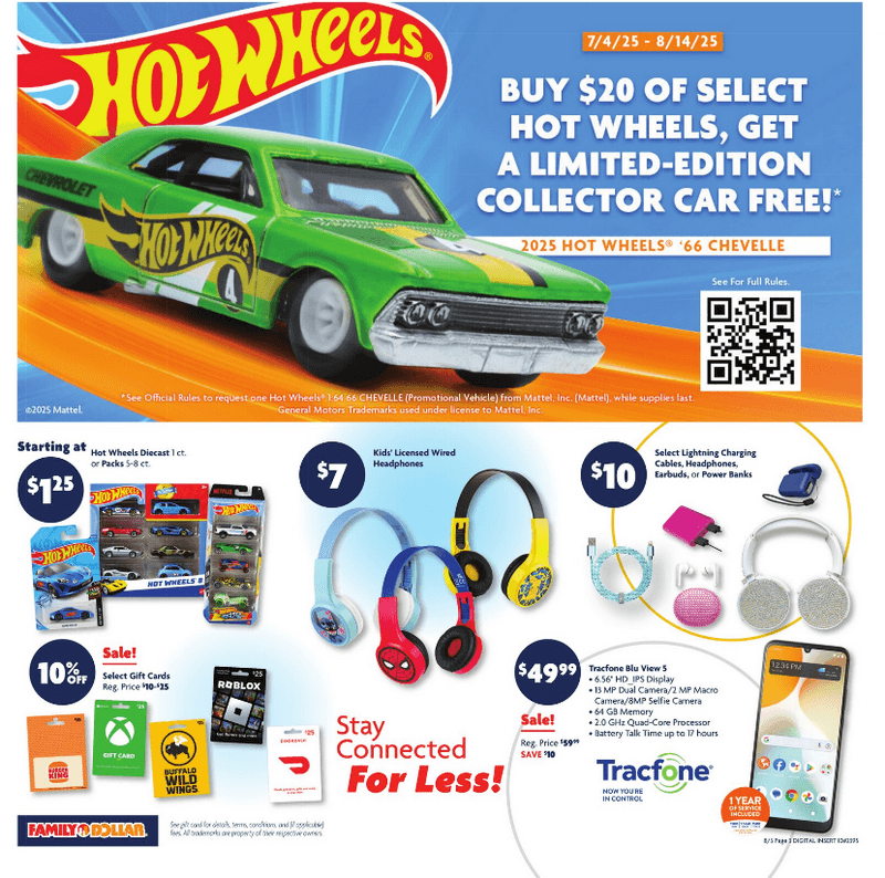 Family Dollar Weekly Ad Aug 03 – Aug 09, 2025