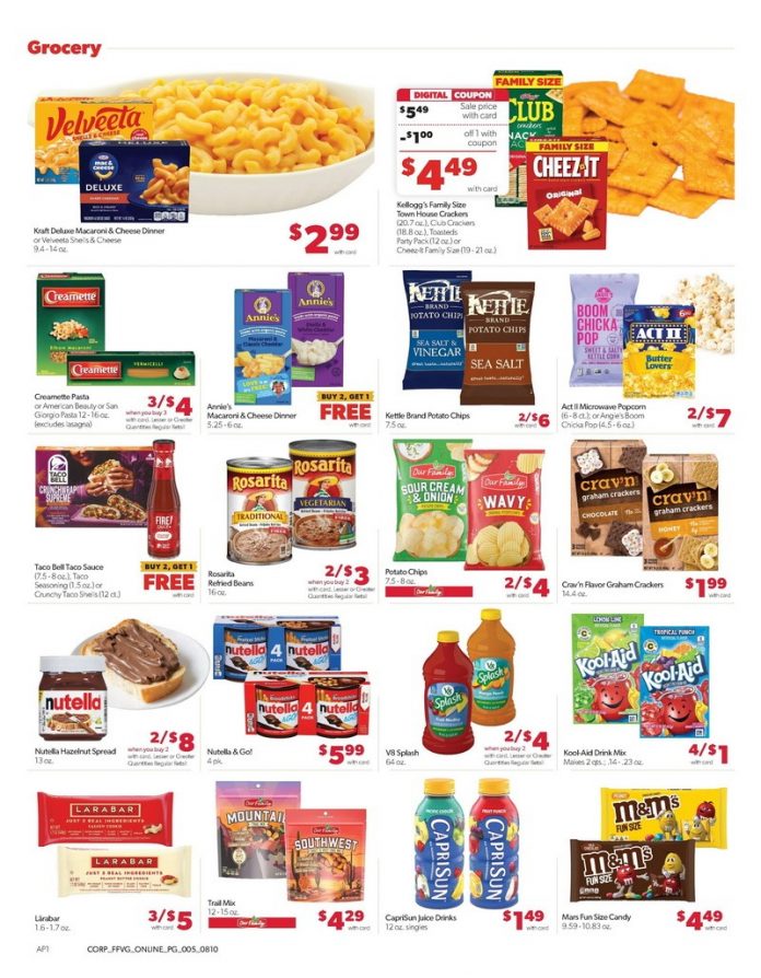 Family Fare Weekly Ad Aug 10 – Aug 16, 2025