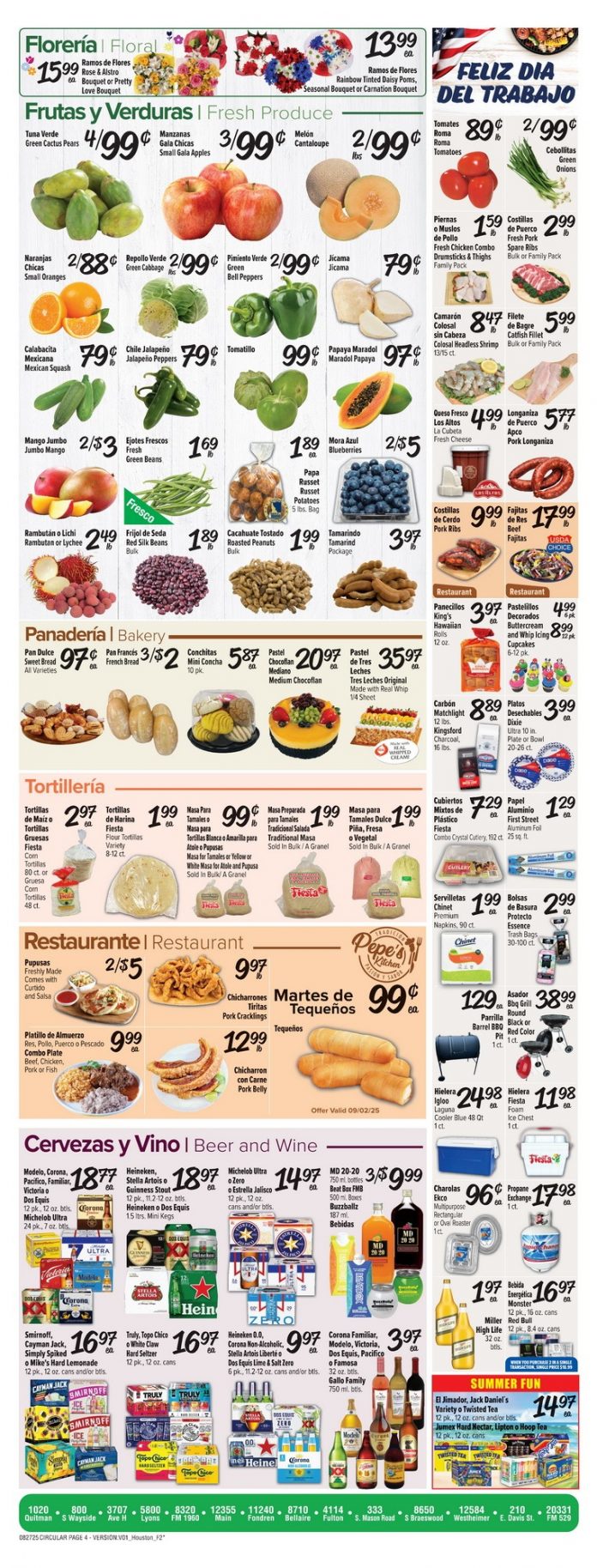 Fiesta Mart Weekly Ad Aug 27 – Sep 02, 2025