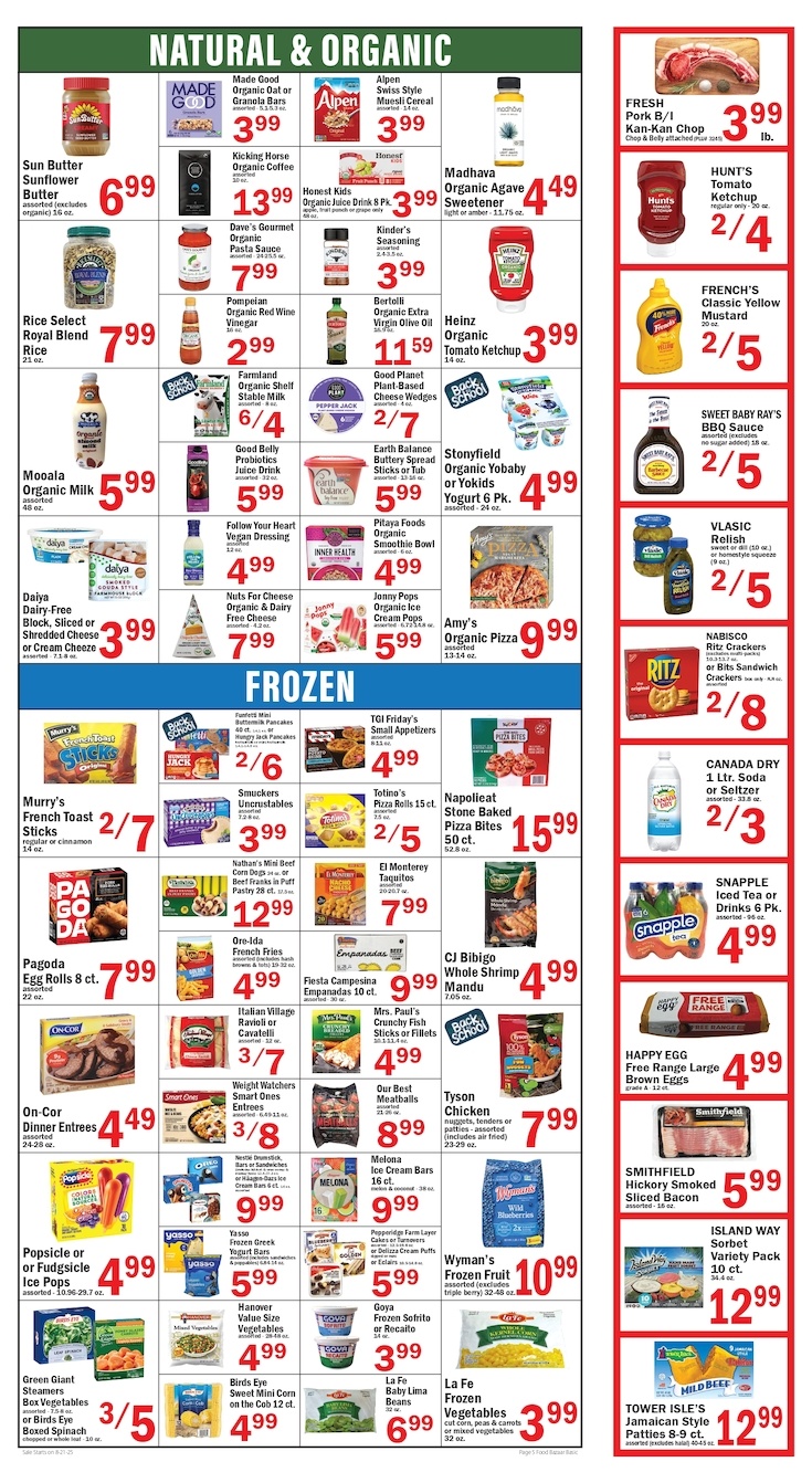 Food Bazaar Weekly Ad Aug 21 – Aug 27, 2025