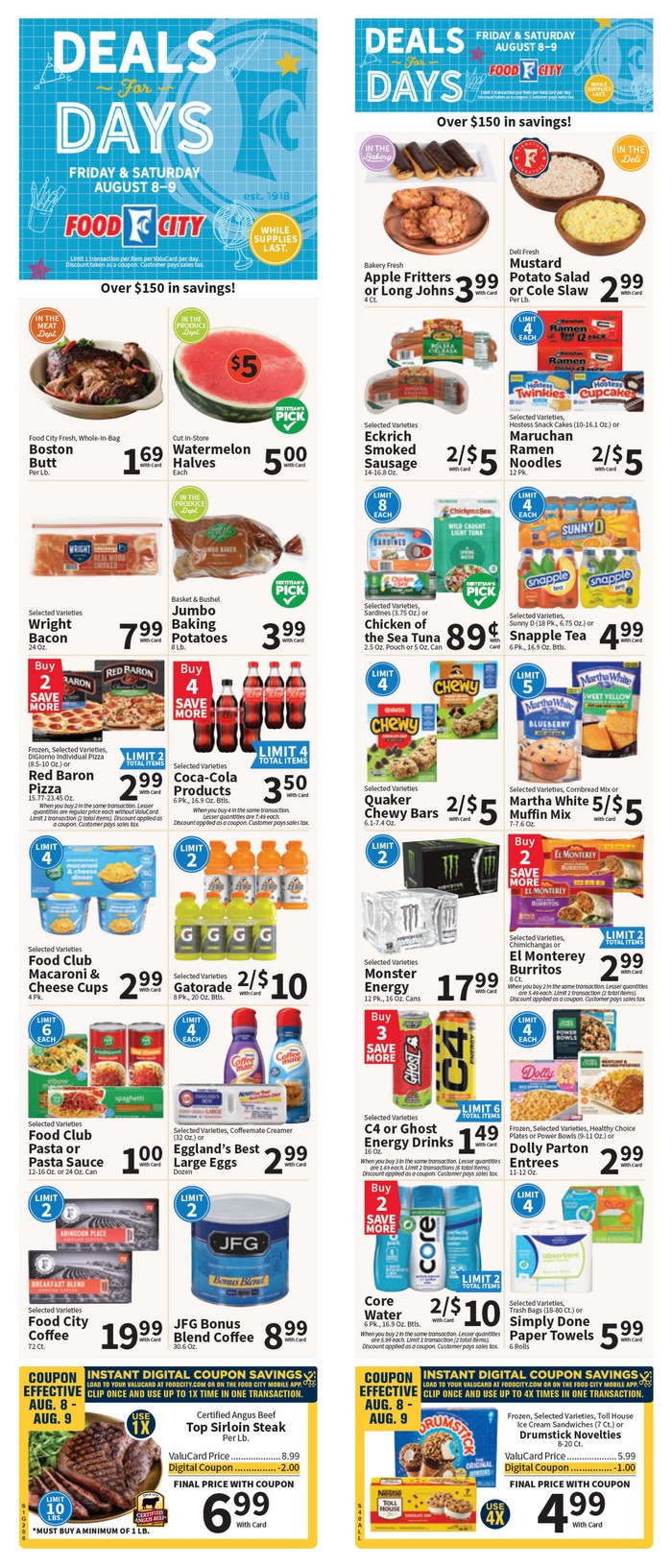 Food City Weekly Ad Aug 06 – Aug 12, 2025