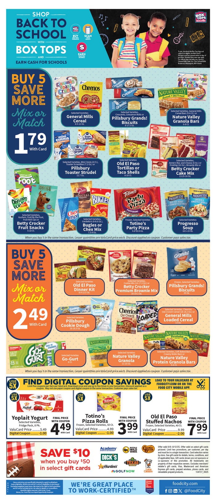 Food City Weekly Ad Aug 06 – Aug 12, 2025