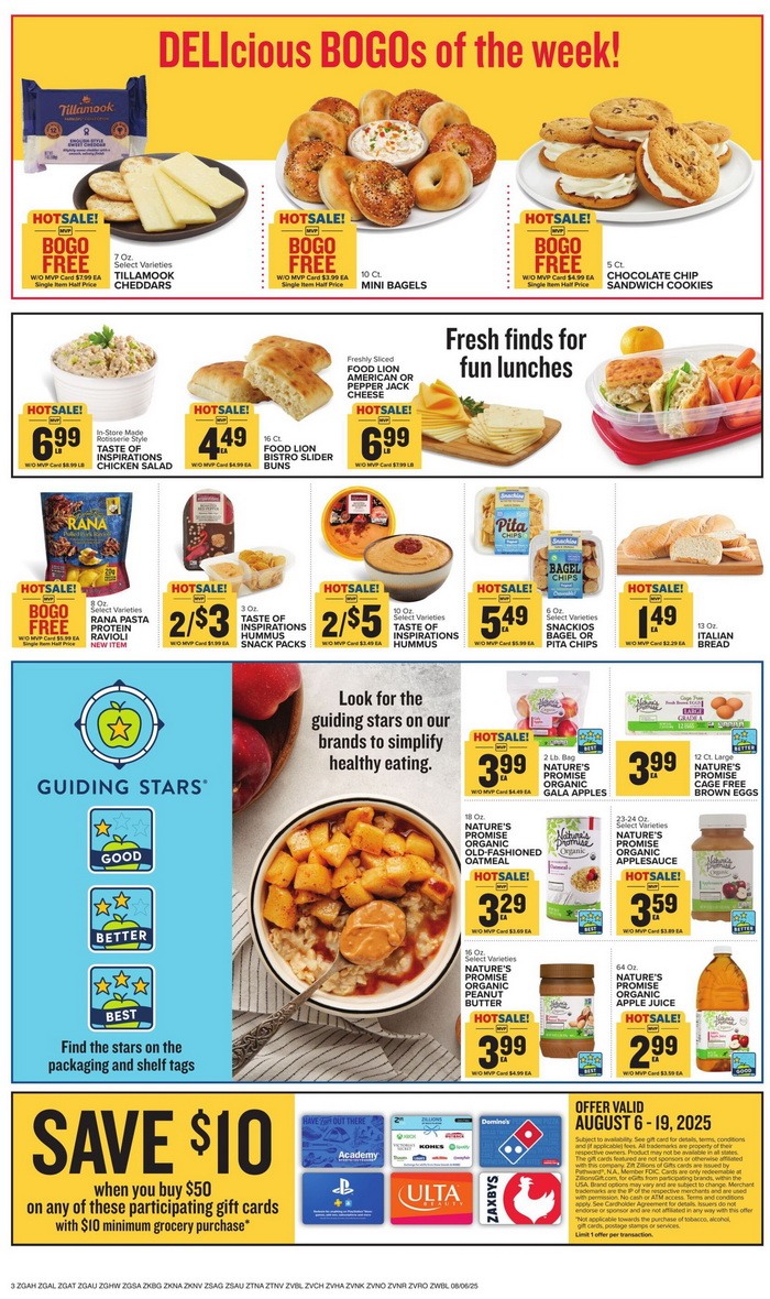 Food Lion Weekly Ad Aug 06 – Aug 12, 2025