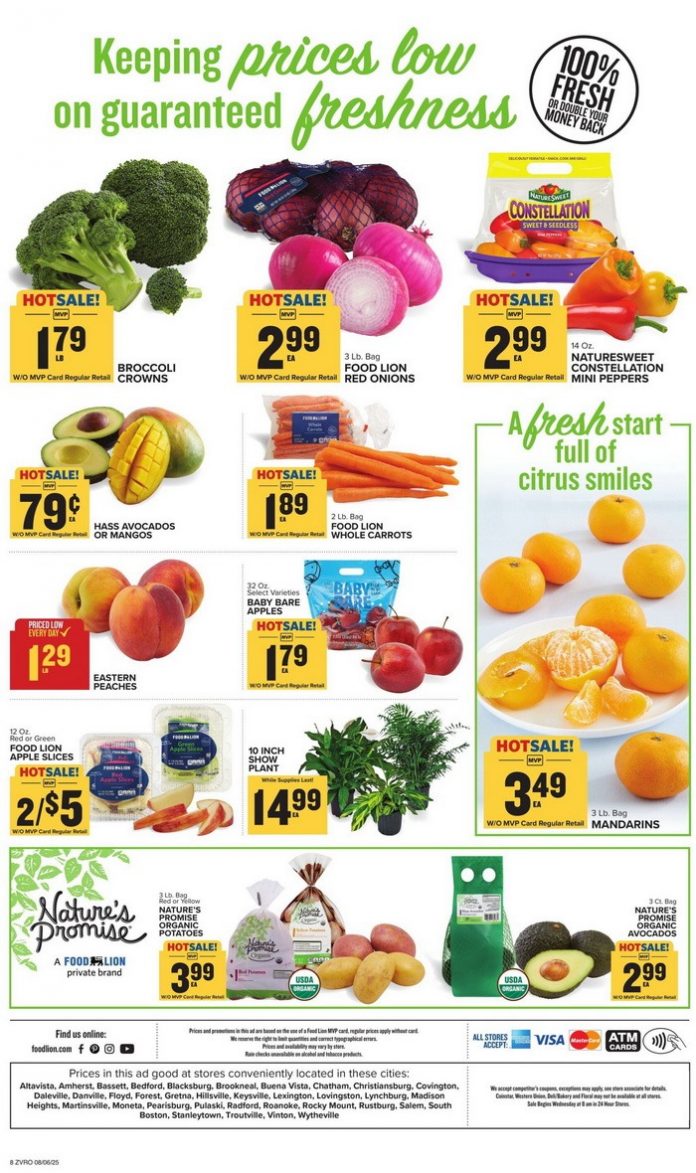 Food Lion Weekly Ad Aug 06 – Aug 12, 2025