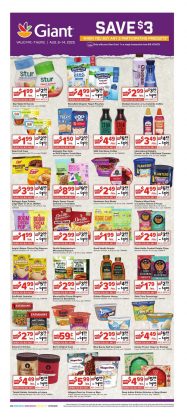 Giant Food Weekly Ad Aug 08 – Aug 14, 2025