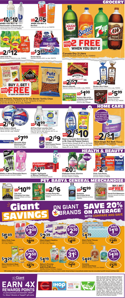 Giant Food Weekly Ad Aug 22 – Aug 28, 2025