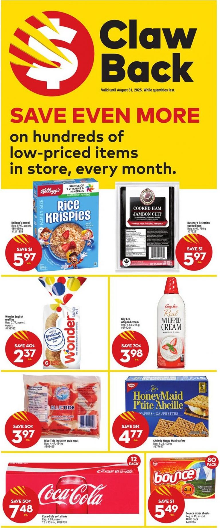 Giant Tiger Weekly Ad Aug 06 – Aug 12, 2025