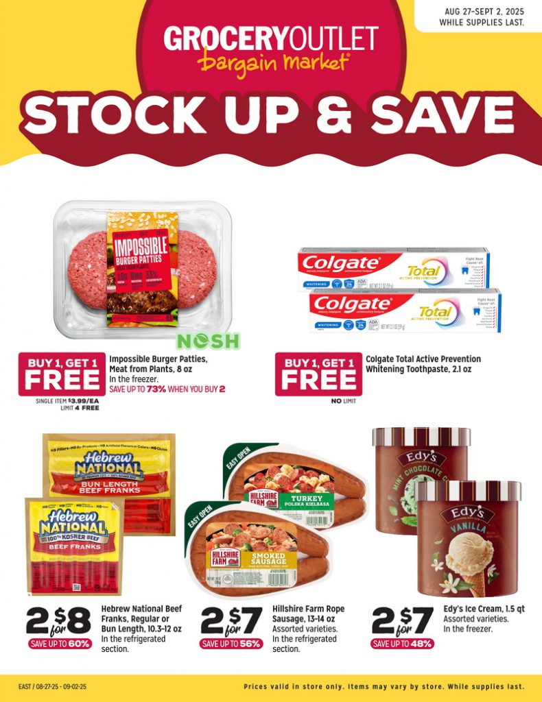 Grocery Outlet Weekly Ad Aug 27 – Sep 02, 2025
