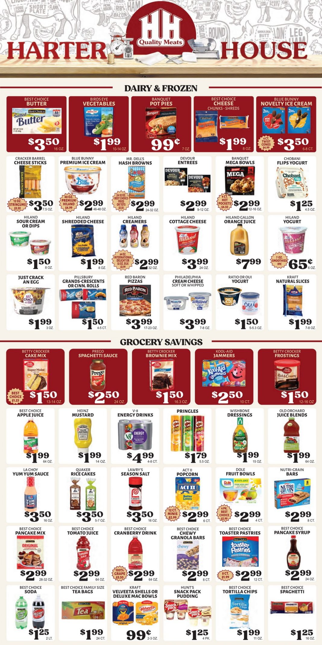 Harter House Weekly Ad Aug 13 – Aug 19, 2025