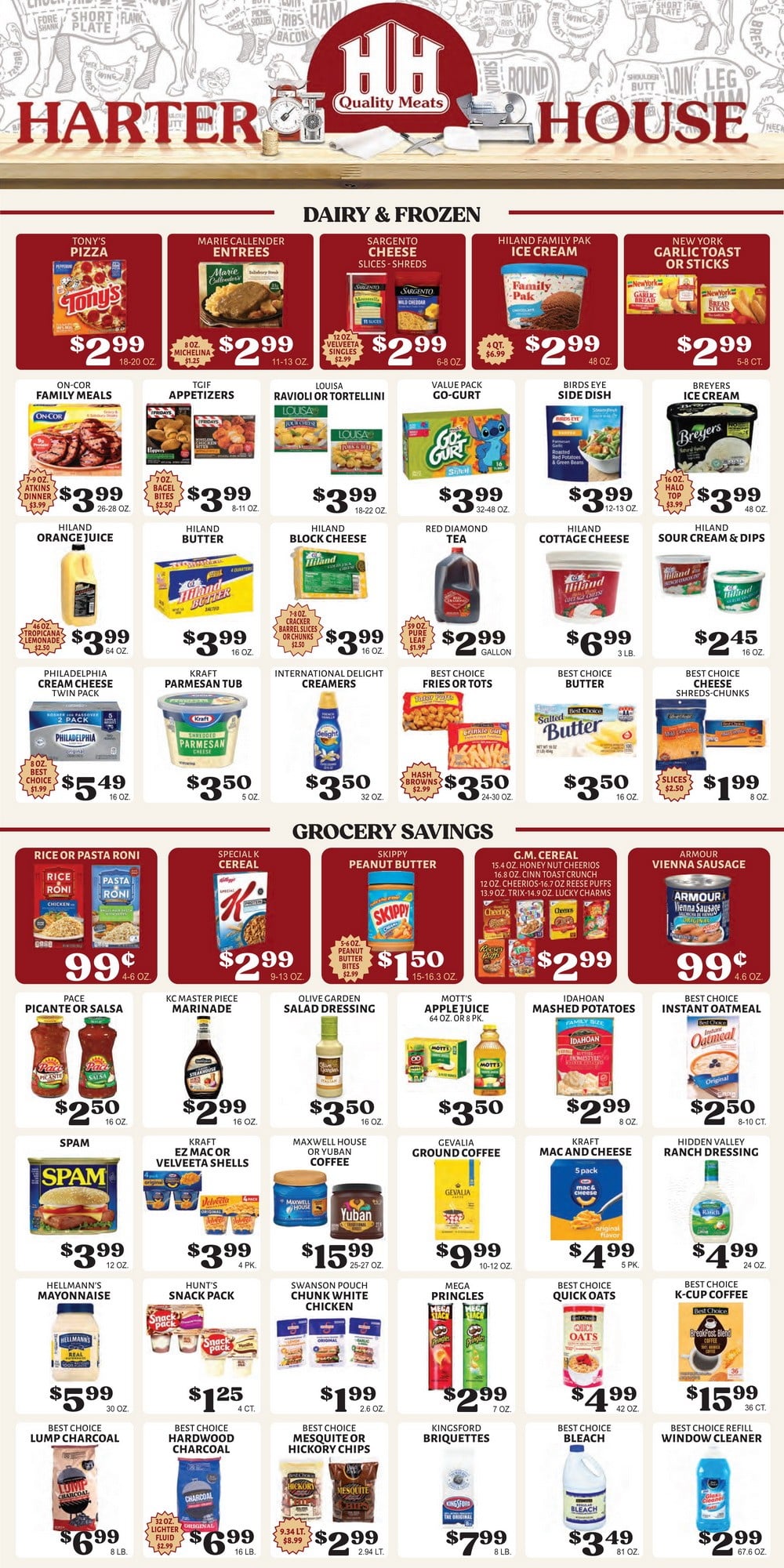 Harter House Weekly Ad Aug 20 – Aug 26, 2025