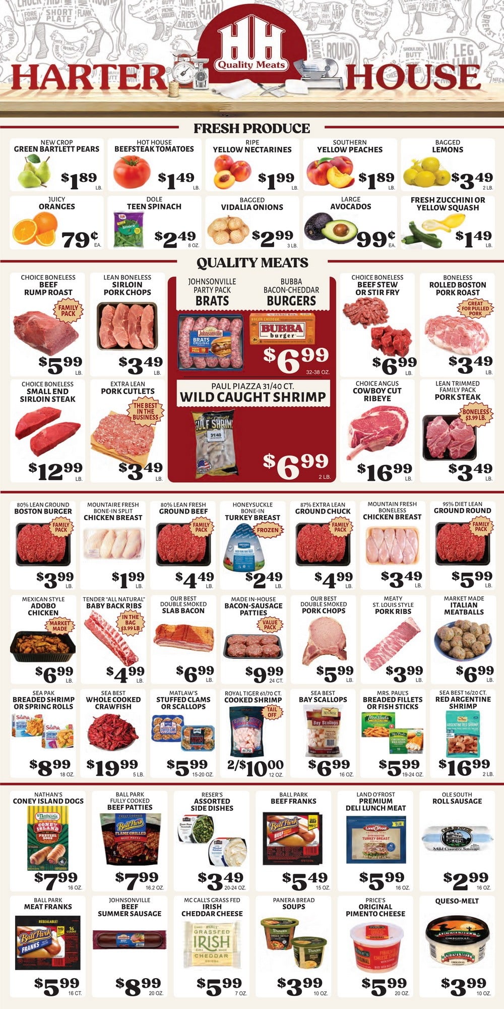 Harter House Weekly Ad Aug 20 – Aug 26, 2025