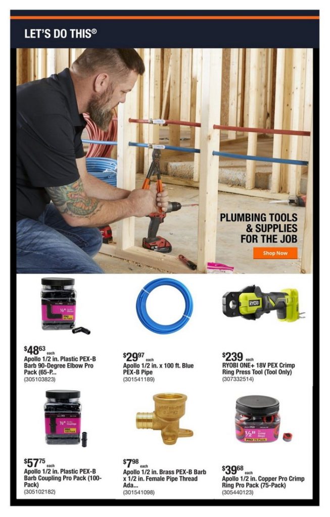 Home Depot Pro Weekly Ad Aug 18 – Aug 25, 2025