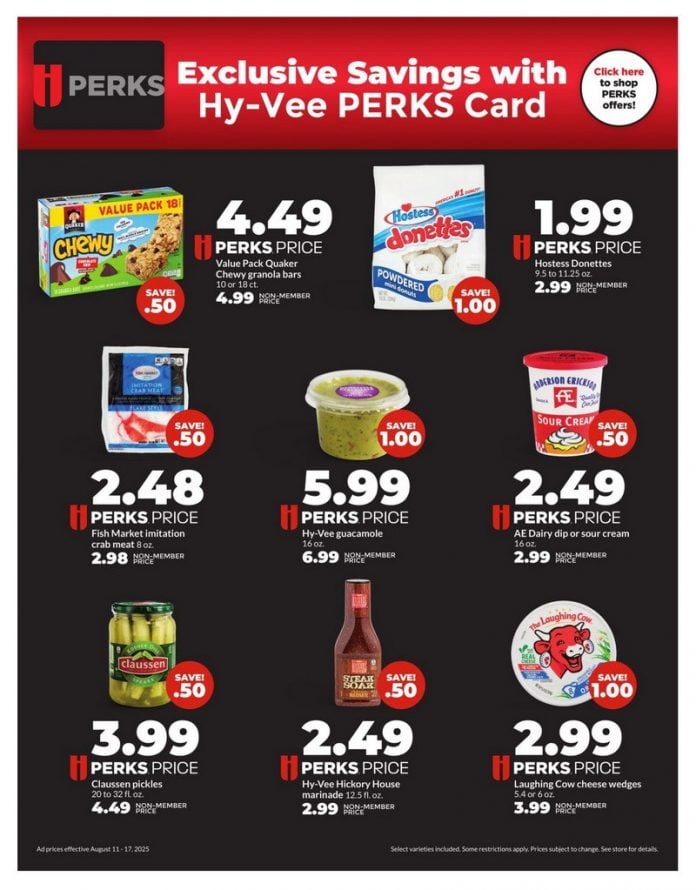 Hy-Vee Weekly Ad Aug 11 – Aug 17, 2025