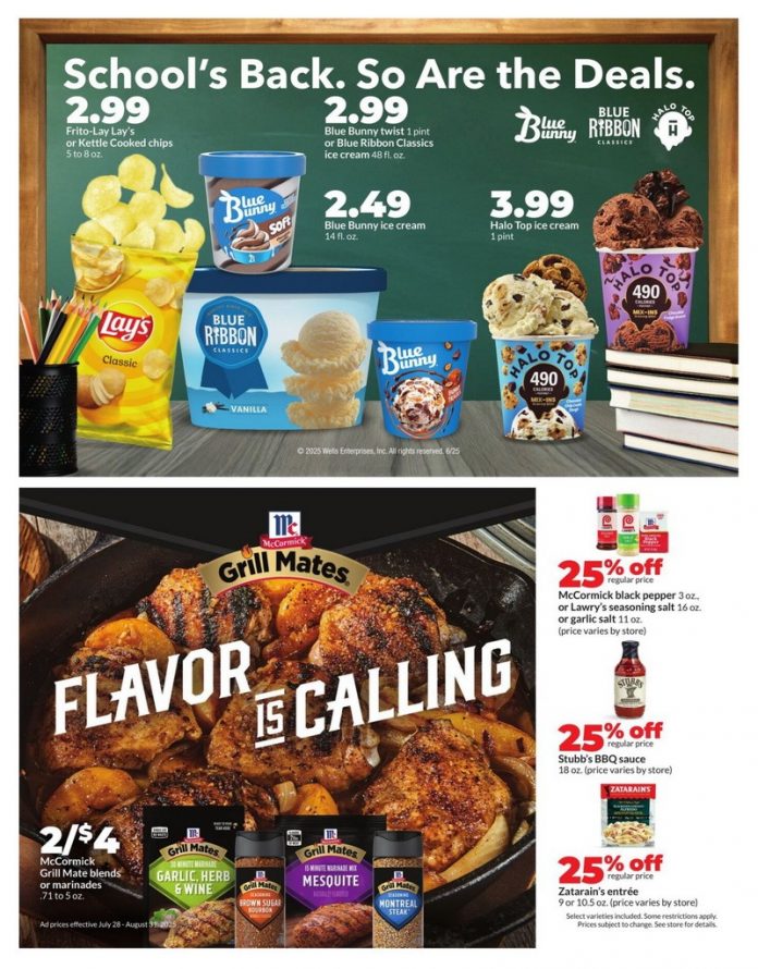 Hy-Vee Weekly Ad Aug 25 – Aug 31, 2025