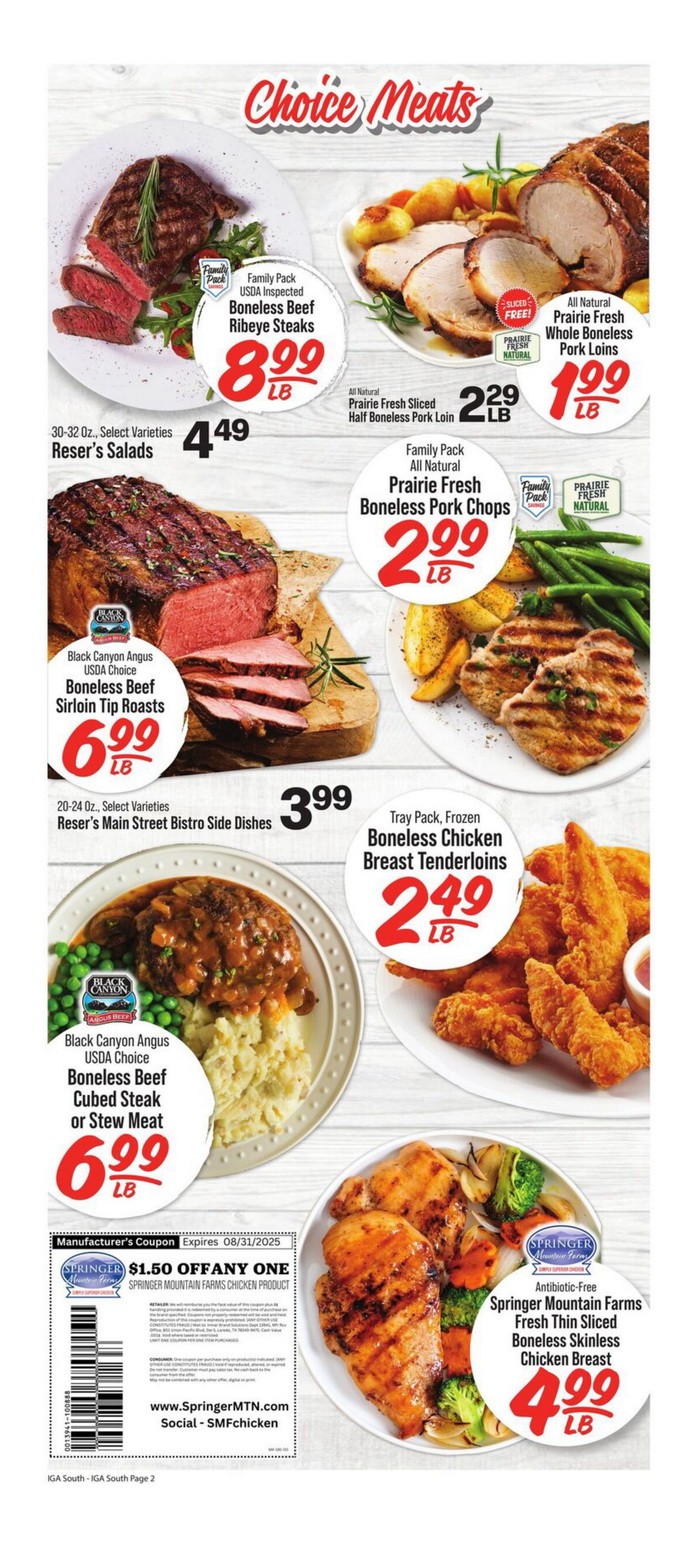 IGA Weekly Ad Aug 13 – Aug 19, 2025