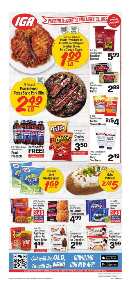 IGA Weekly Ad Aug 20 – Aug 26, 2025
