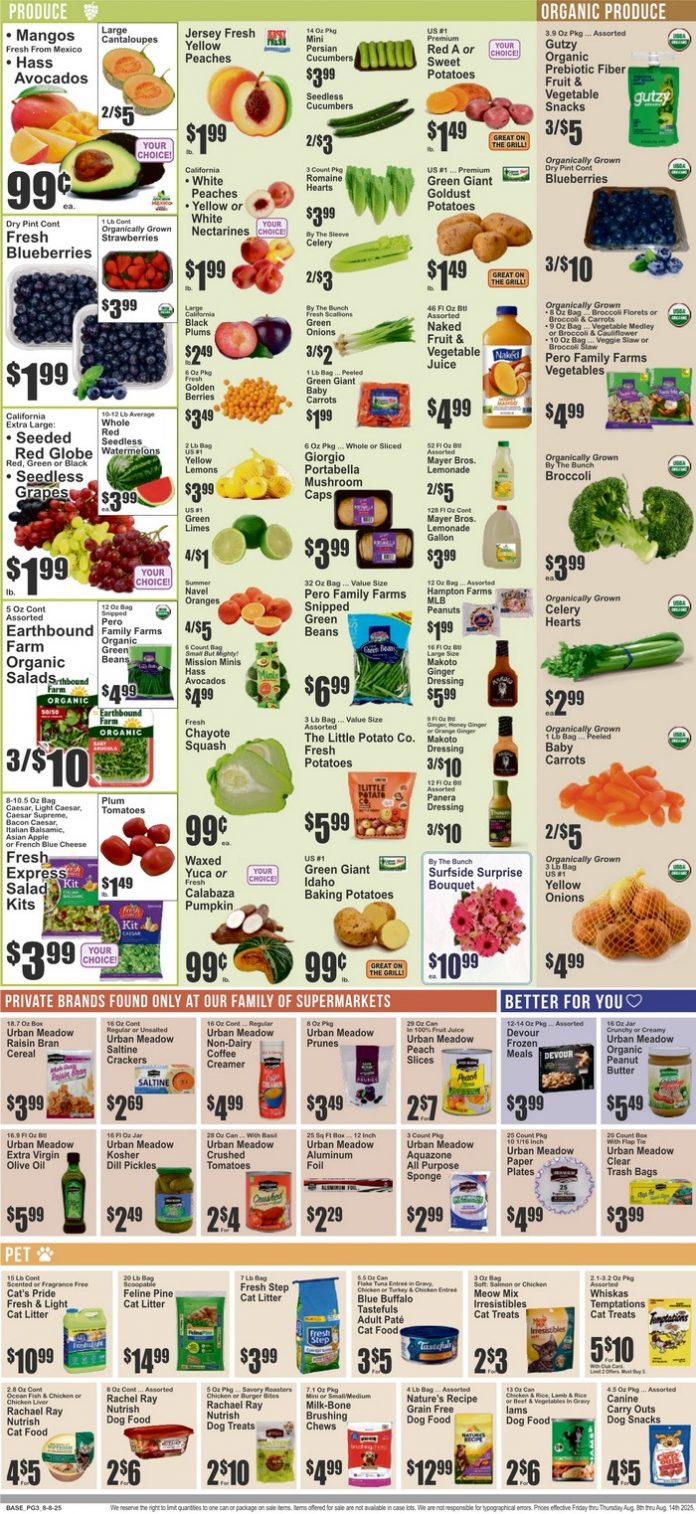 Key Food Weekly Ad Aug 08 – Aug 14, 2025