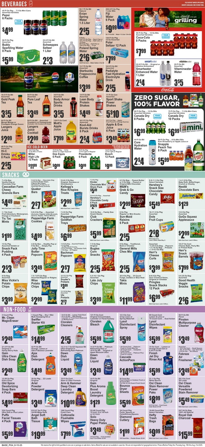 Key Food Weekly Ad Aug 15 – Aug 21, 2025