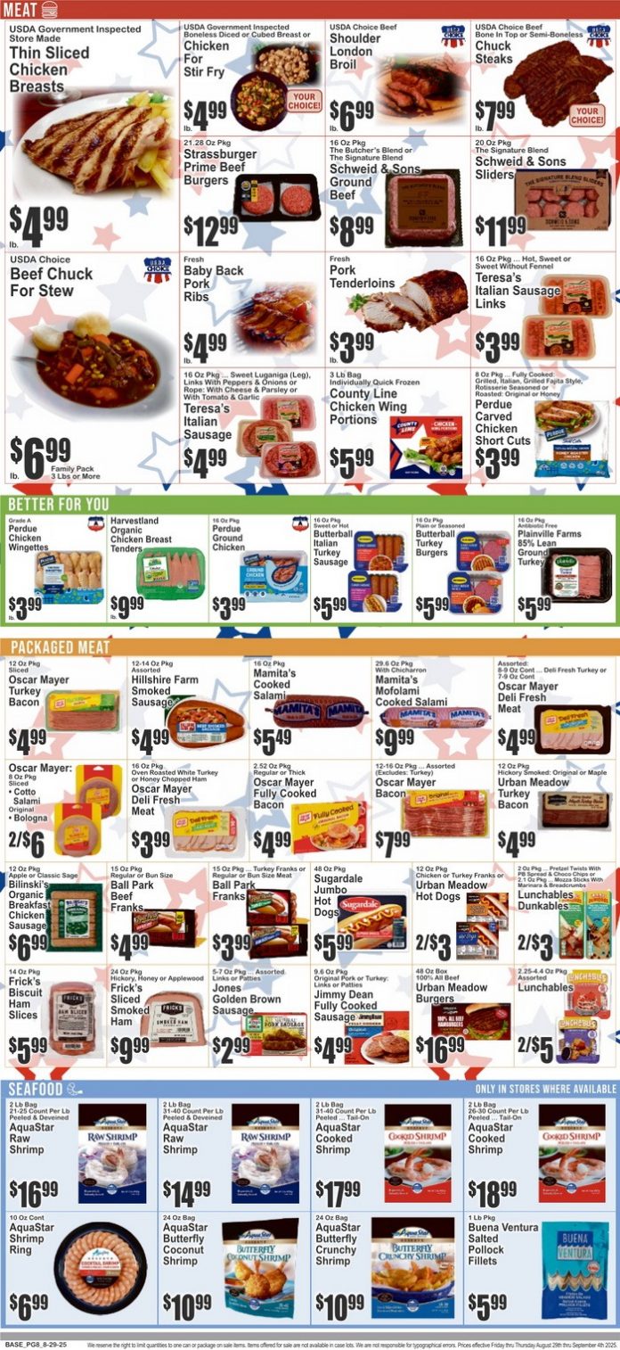 Key Food Weekly Ad Aug 29 – Sep 04, 2025 (Labor Day Promotion Included)