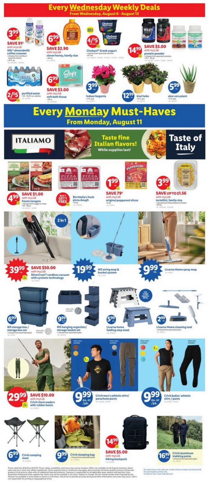 Lidl Weekly Ad Aug 06 – Aug 12, 2025