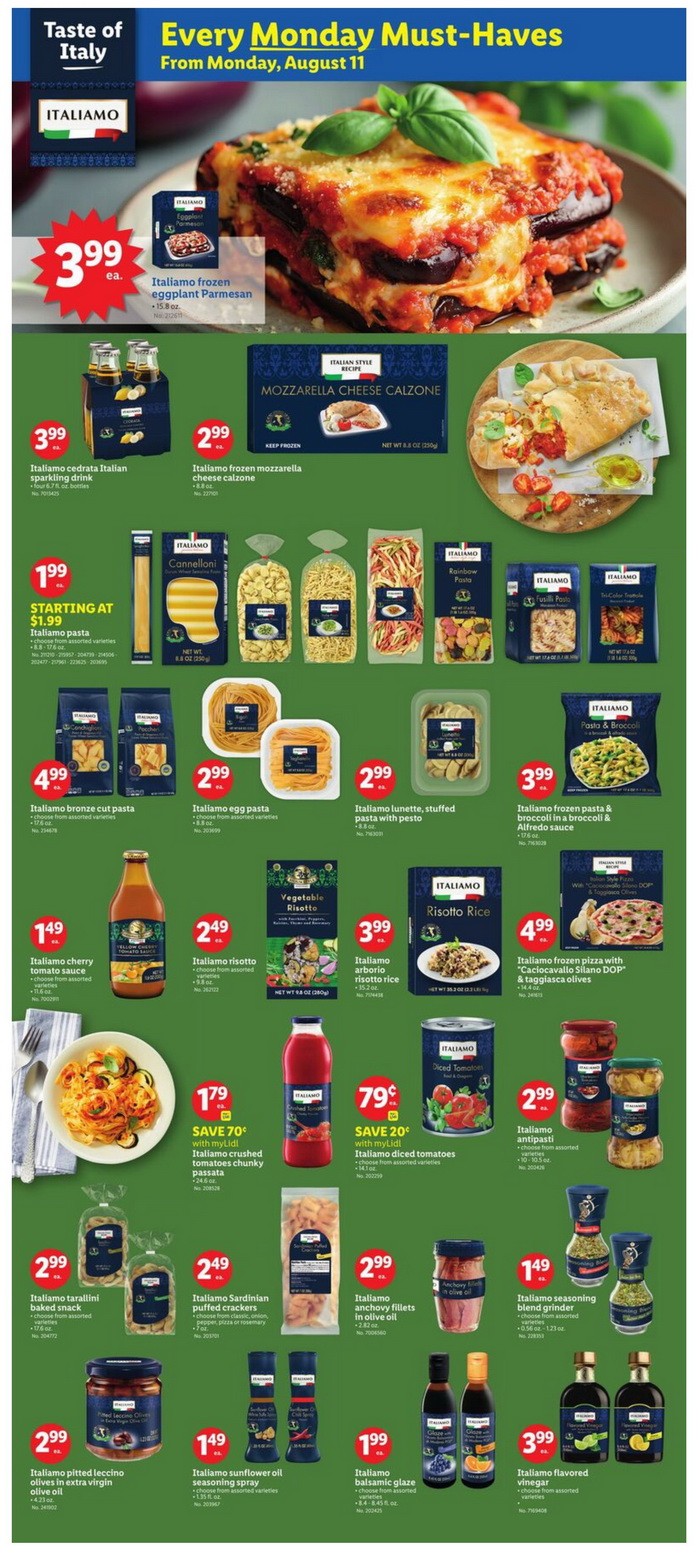Lidl Weekly Ad Aug 06 – Aug 12, 2025