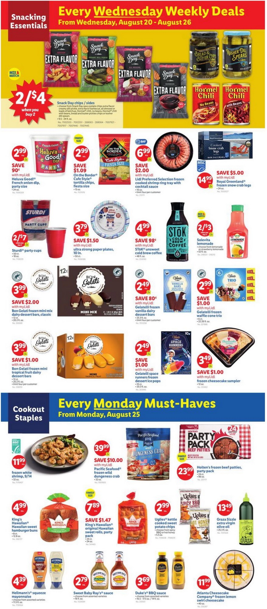 Lidl Weekly Ad Aug 20 – Aug 26, 2025