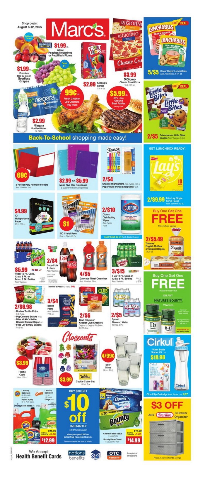 Marc's Weekly Ad Aug 06 – Aug 12, 2025