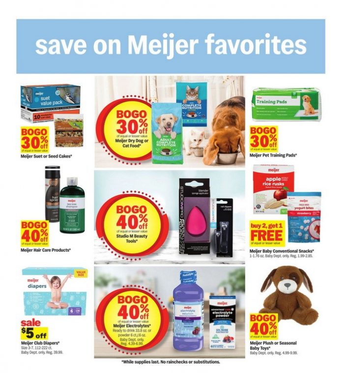 Meijer Weekly Ad Aug 03 – Aug 09, 2025