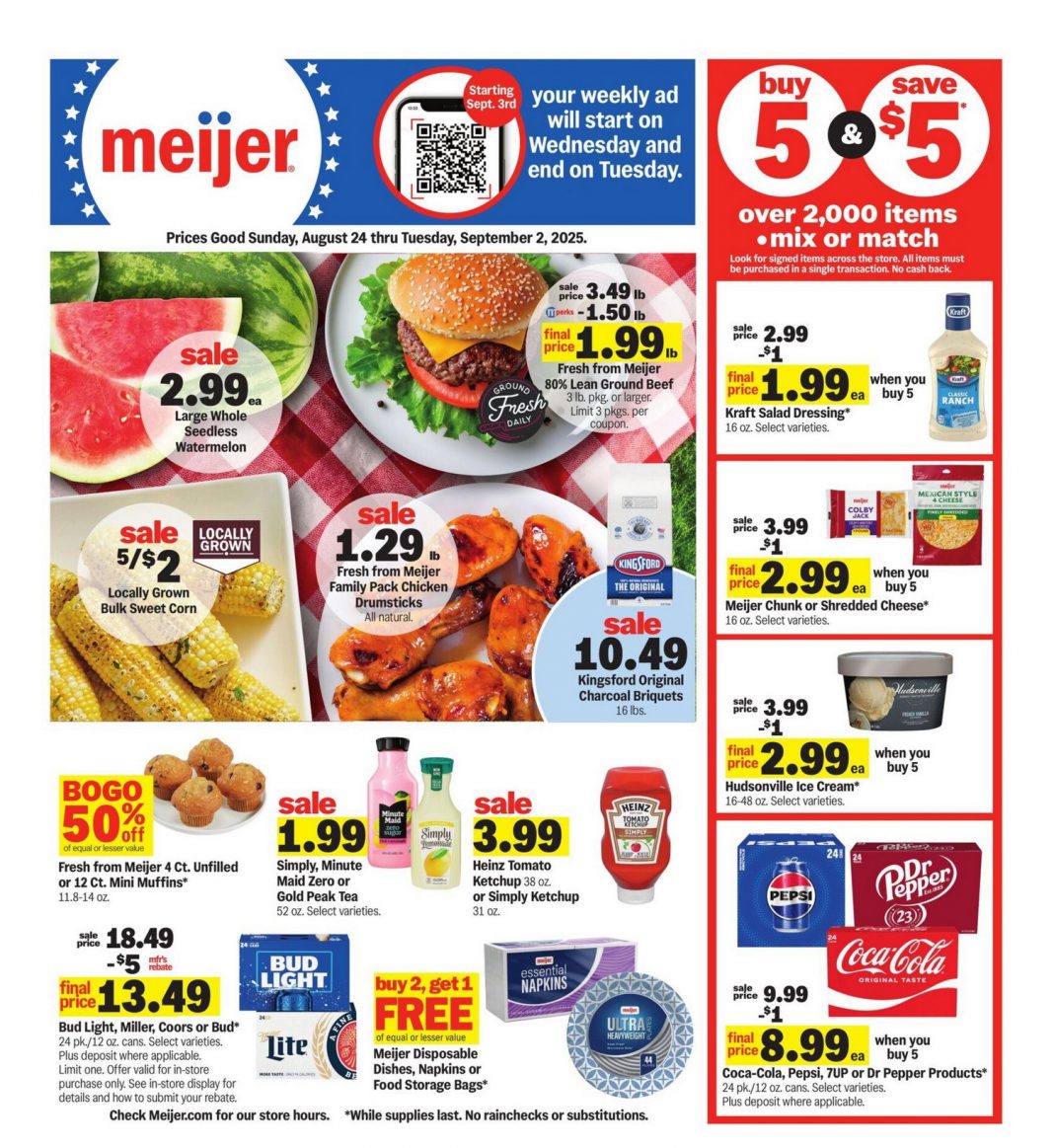 Meijer Weekly Ad Aug 24 – Sep 02, 2025
