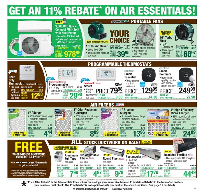 Menards Weekly Ad Aug 14 – Aug 24, 2025