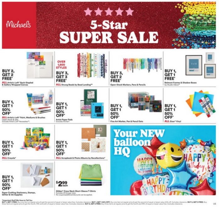Michaels Weekly Ad Aug 17 – Aug 23, 2025