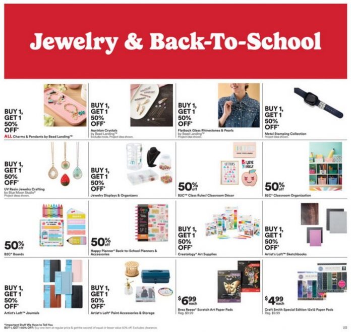 Michaels Weekly Ad Aug 17 – Aug 23, 2025