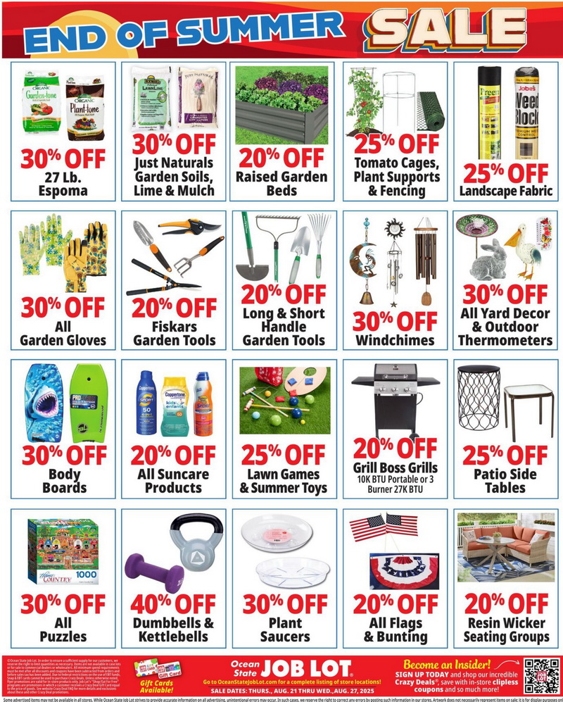 Ocean State Job Lot Weekly Ad Aug 21 – Aug 27, 2025 (Back To School ...