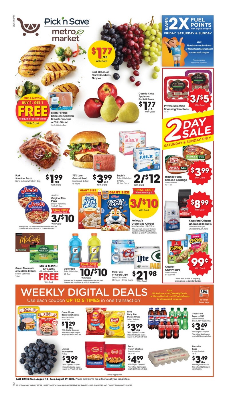Pick 'n Save Weekly Ad Aug 13 – Aug 19, 2025