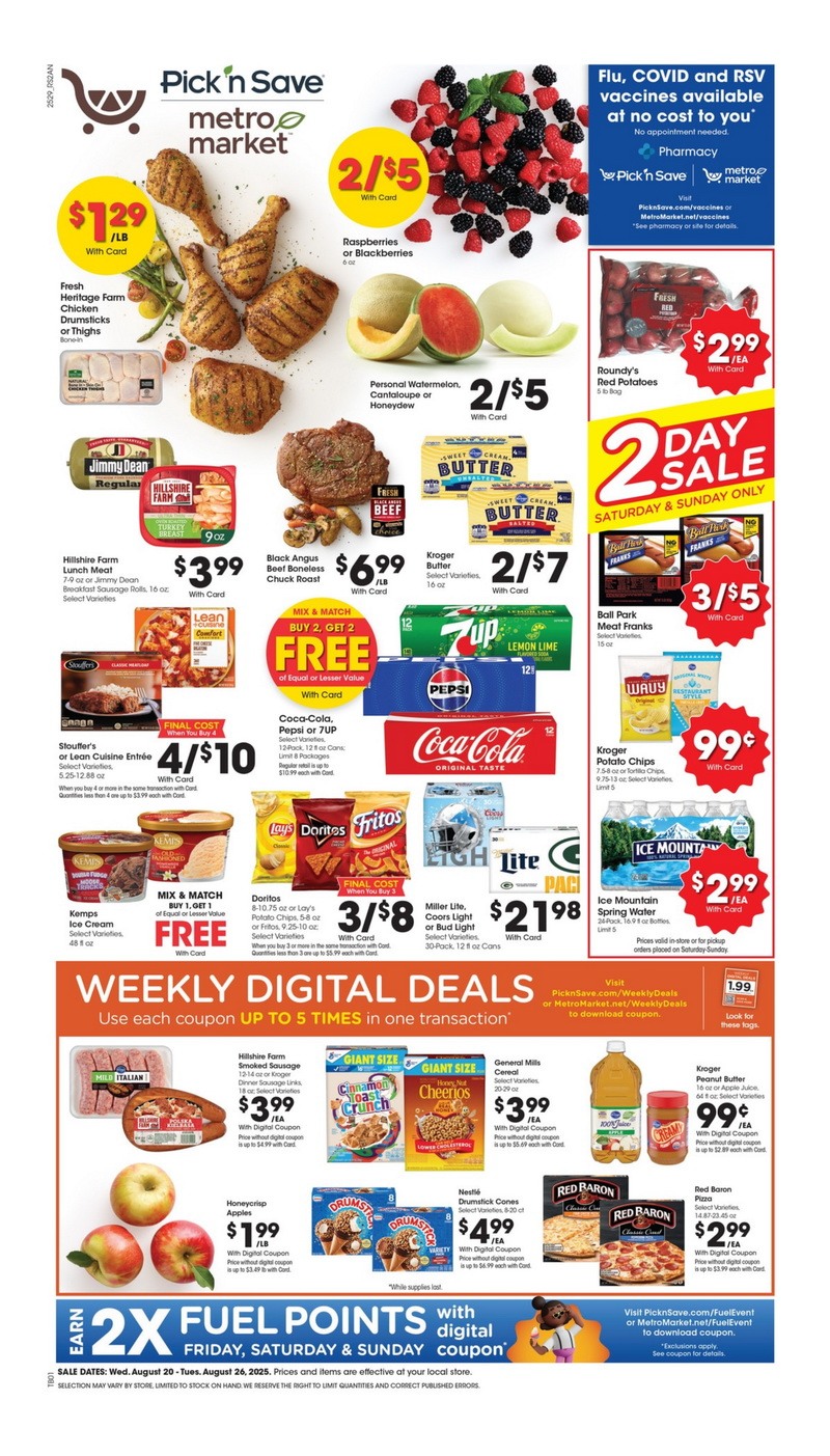 Pick 'n Save Weekly Ad Aug 20 – Aug 26, 2025