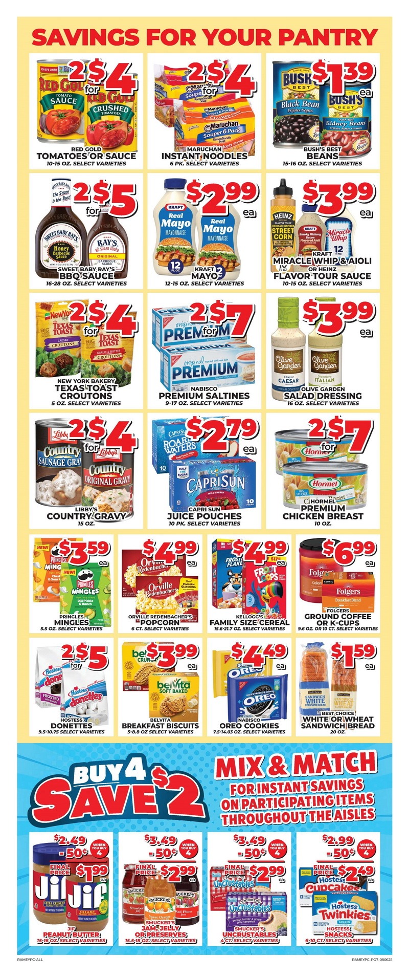 Price Cutter Weekly Ad Aug 06 – Aug 12, 2025