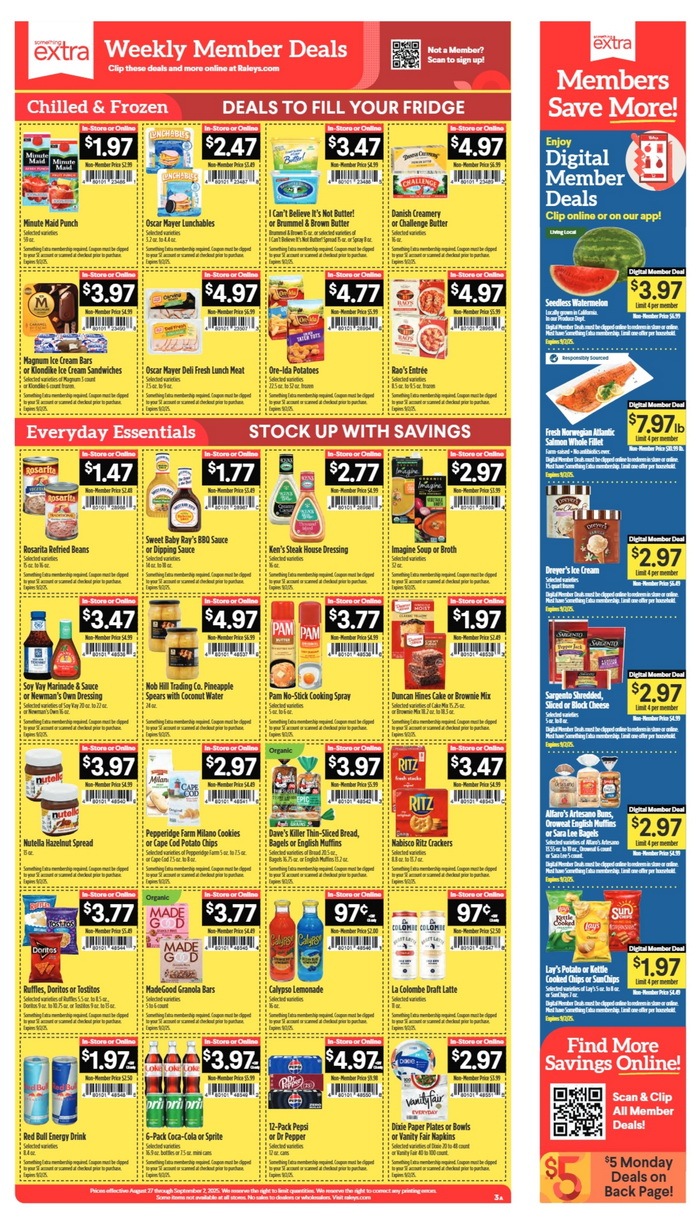 Raley's Supermarkets Weekly Ad Aug 27 – Sep 02, 2025 (Labor Day ...