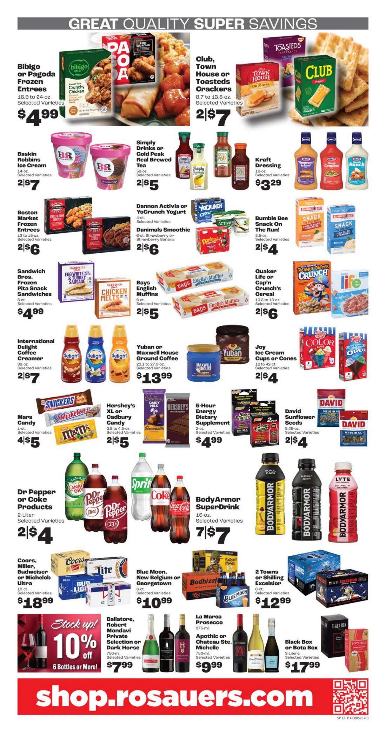 Rosauers Weekly Ad Aug 06 – Aug 12, 2025