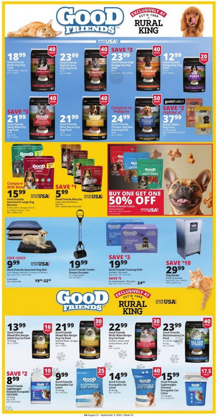 Rural King Weekly Ad Aug 21 – Sep 03, 2025